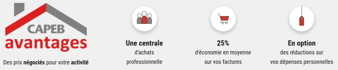 CAPEB AVANTAGES : demandez vos codes ・ CAPEB